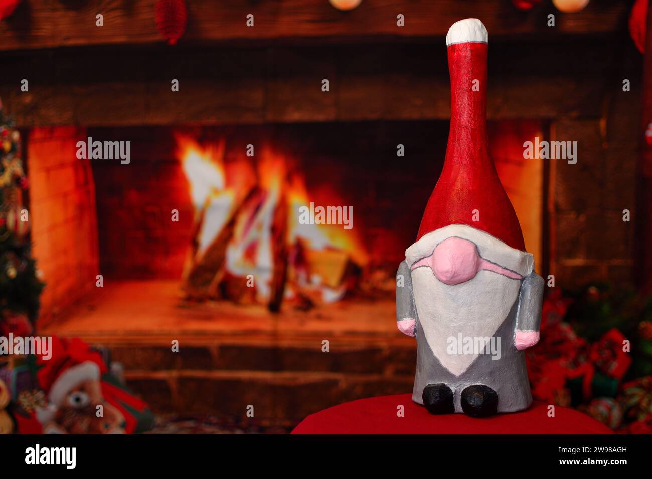 Paper mache Gonk Stock Photo - Alamy