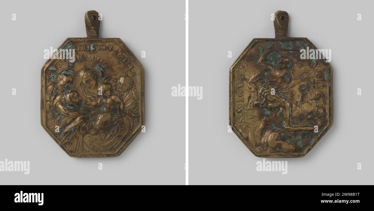 Religious carrier with St. Miguel El Milagro ,, c. 1750 - c. 1850 ...