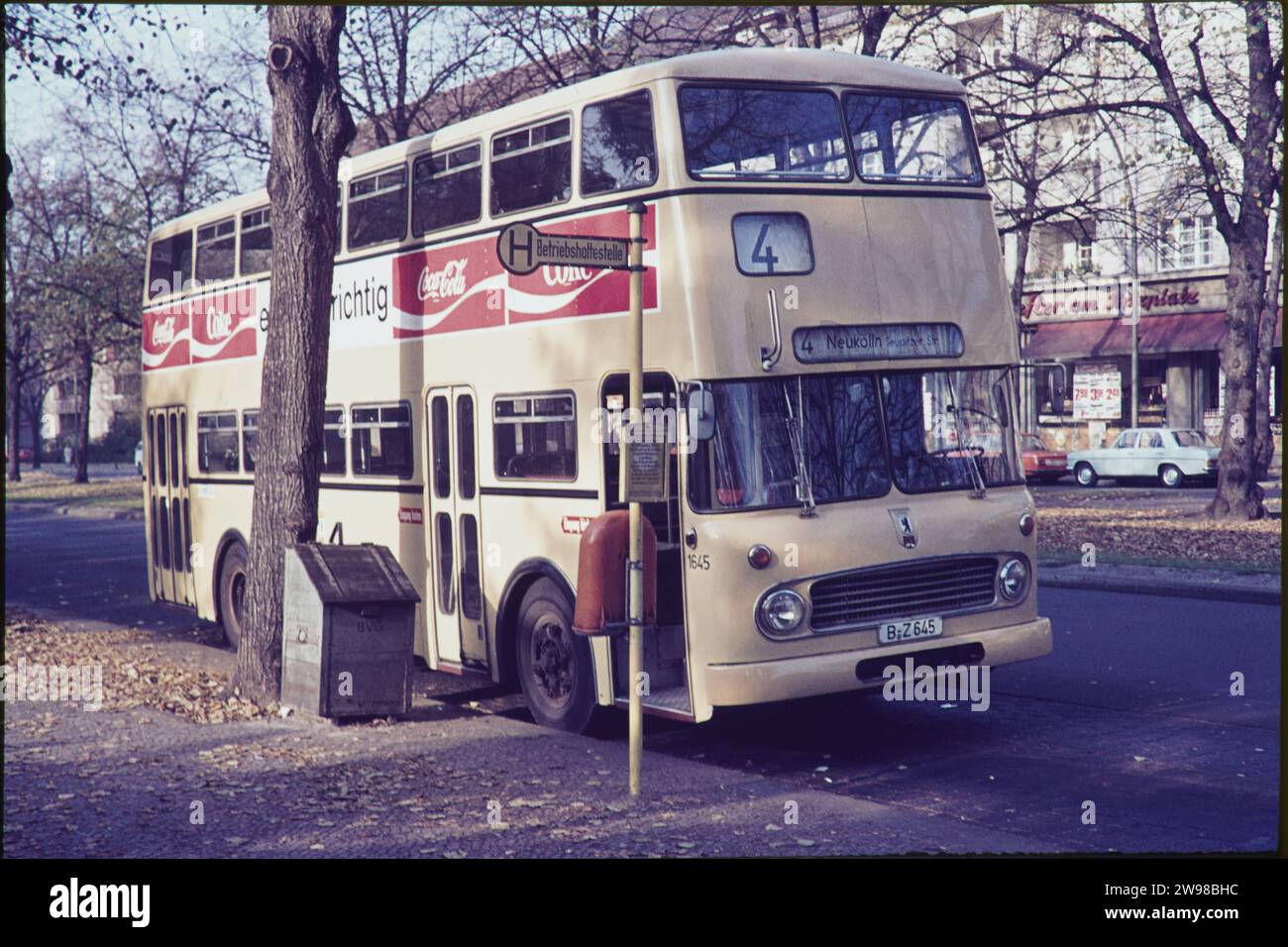 BVG GER,202300202, Aufnahme Berlin, ca. 1972, Stadtansicht Stadtbus ...