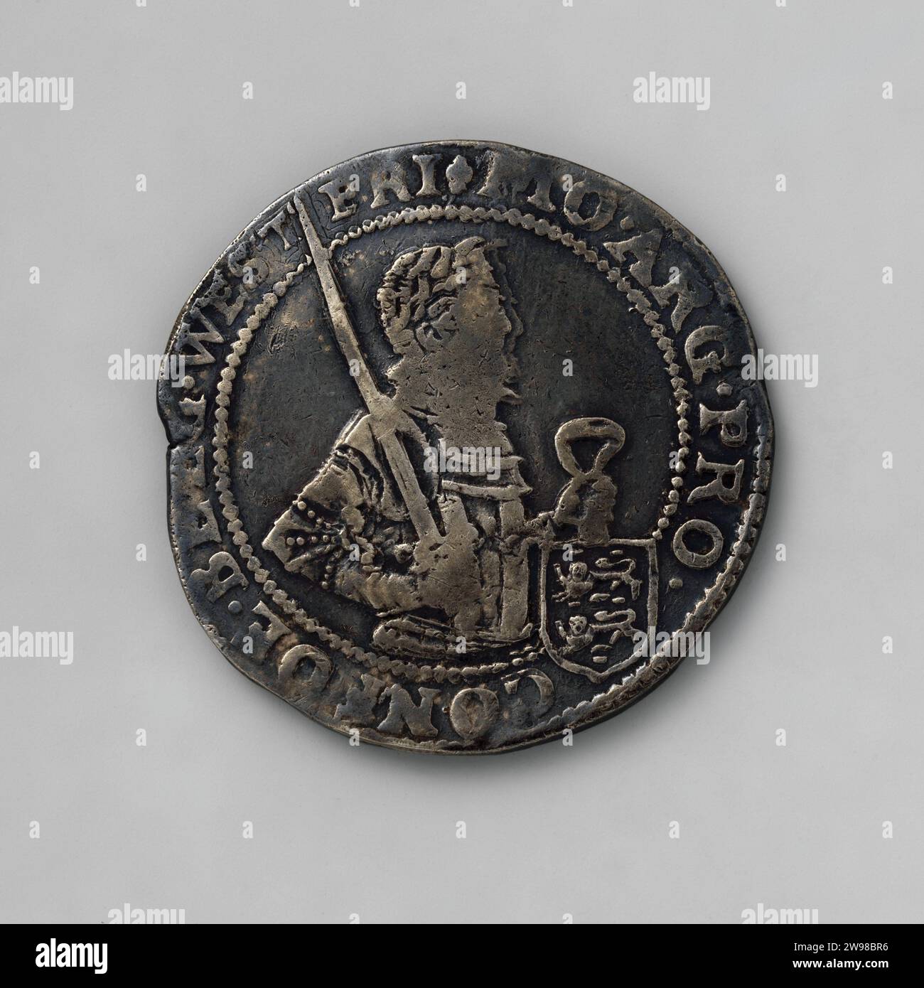 West Frisian Dutch Rijksdaalder, 1619, Landscape West-Friesland, 1619 ...