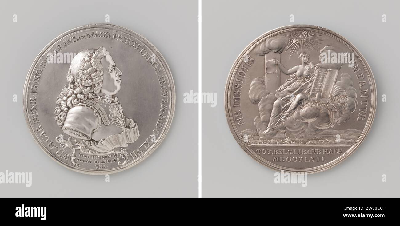 Exalted from the Prince of Orange to Stadholder, Martin Holtzhey, 1747 ...