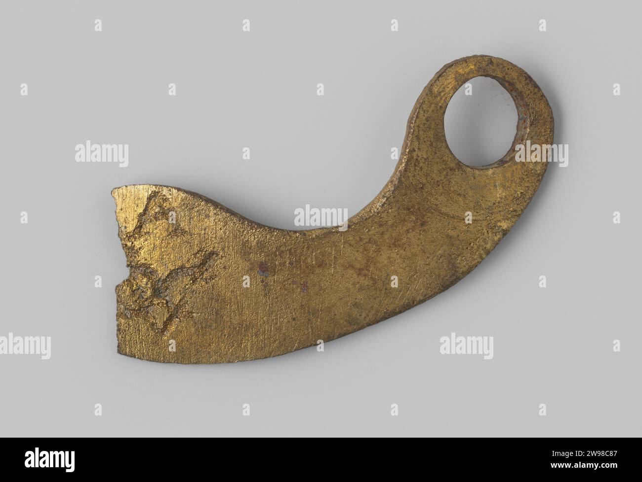 Fragment Screw plate of a musket from the wreck of the East Indians ...