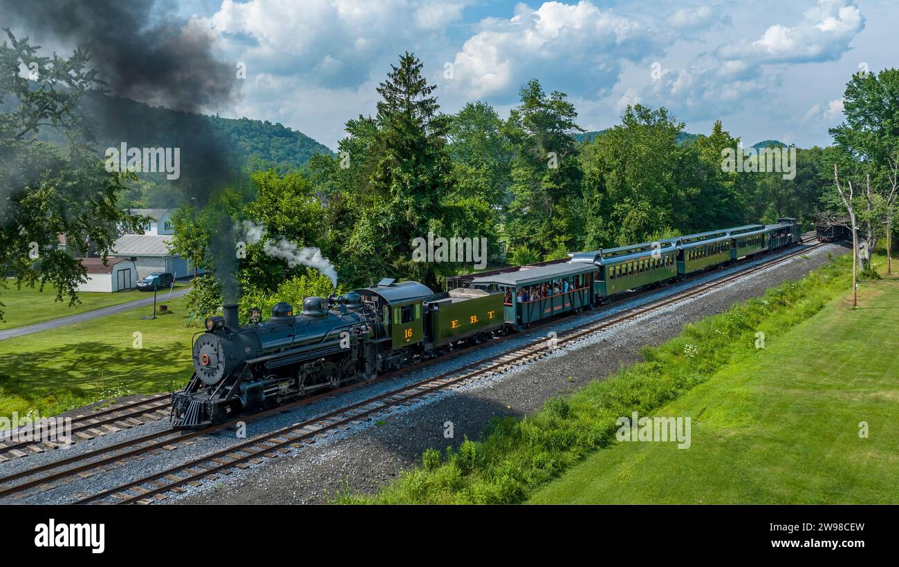 Old north american steam locomotive hi-res stock photography and images ...