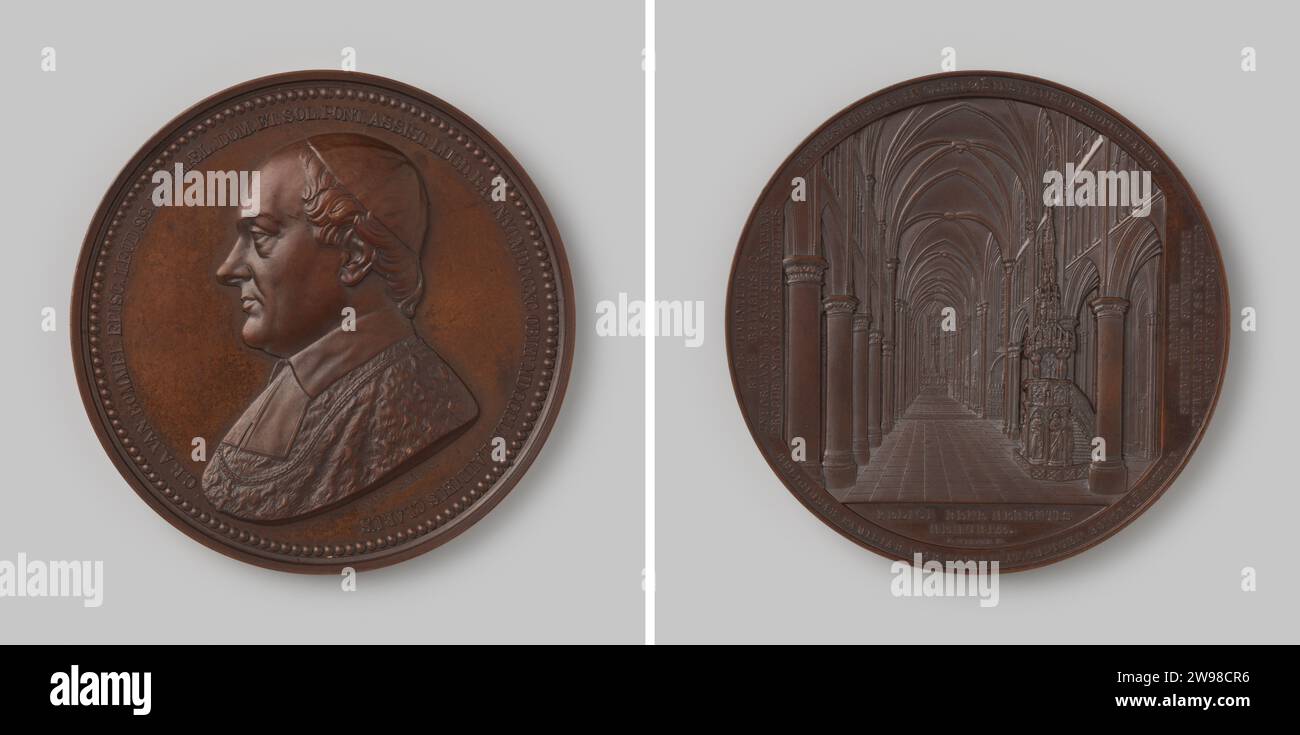 Death of Cornelis Richard Anton van Bommel, bishop of Liège, 1852 ...