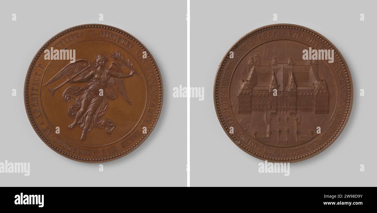 Opening of the Rijksmuseum in Amsterdam 1885, Johan Philip Mathias ...