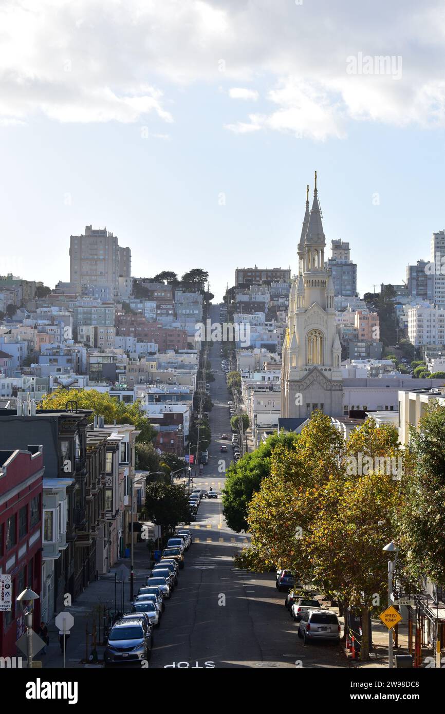 Filbert street san francisco hi-res stock photography and images - Alamy
