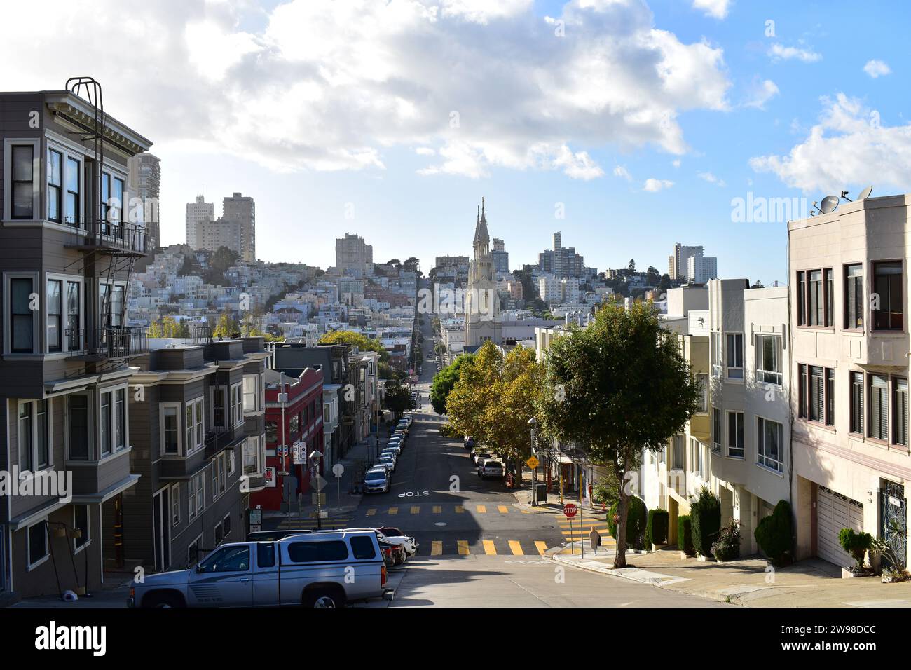 Filbert street san francisco hi-res stock photography and images - Alamy