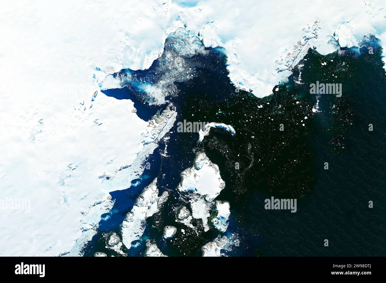 Antarctica coast map hi-res stock photography and images - Alamy