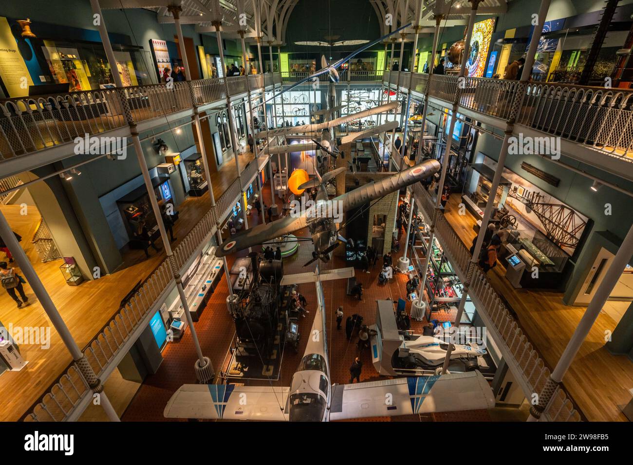 The Old planes and aircrafts at the National Museum of Scotland, the ...