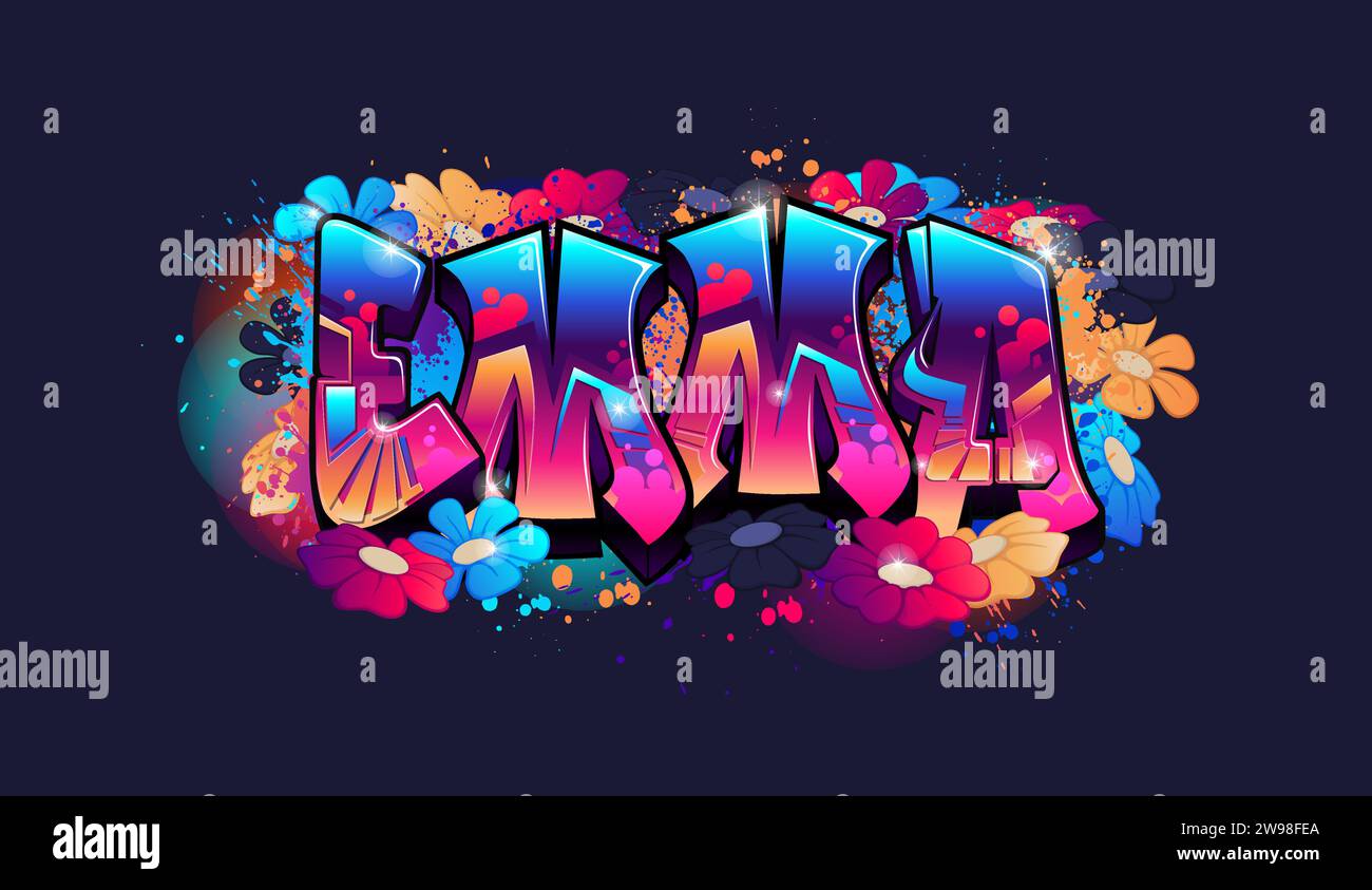 Emma design Stock Vector Images - Alamy