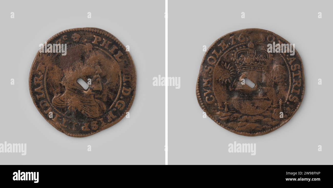 Calculation medal from Brussels at the marriage between the Philips IV ...