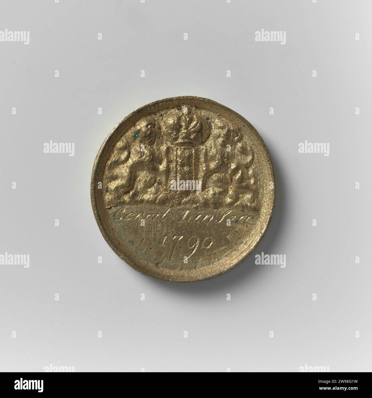 Presence medal of the Sint Josephs or Timmermans Guild in Amsterdam, in ...