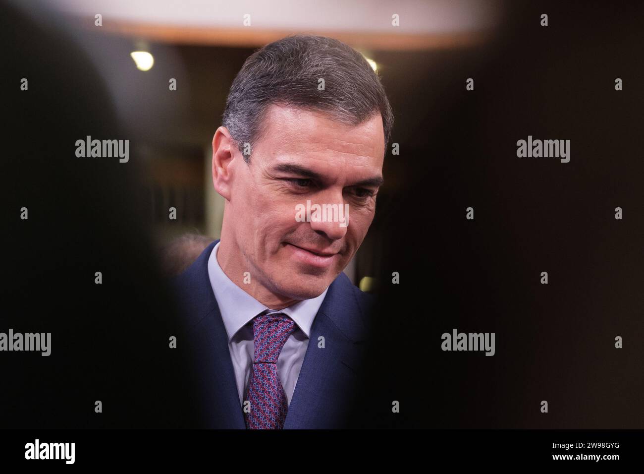 Prime minister Pedro Sanchez attends the closure Concert of the Spanish ...