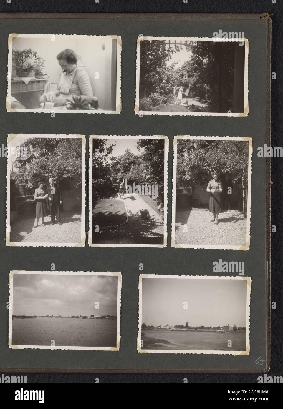 In De Tuin, Anonymous, 1950 - 1951 photograph Album magazine with seven ...