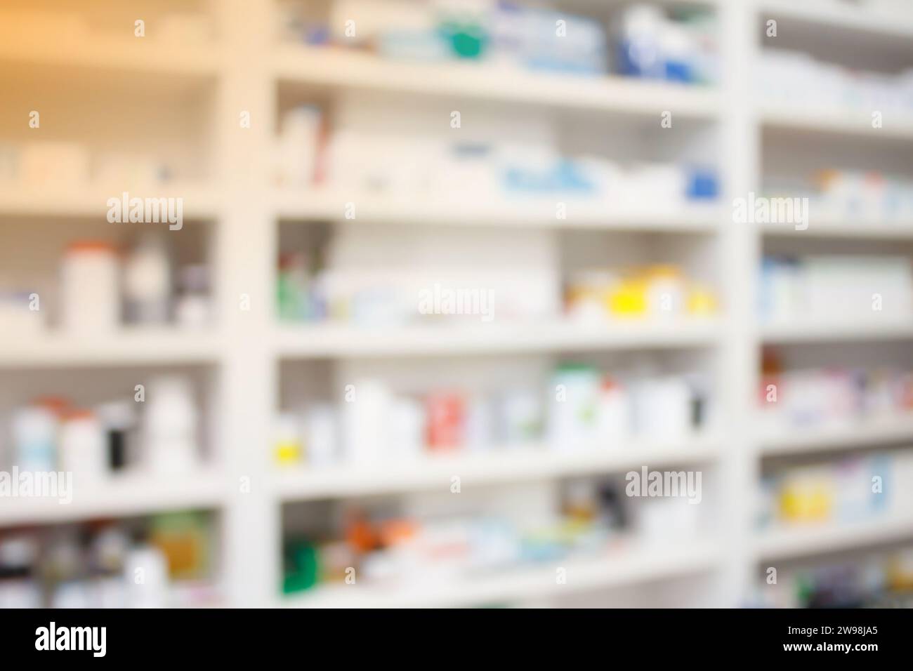 Pharmacy store blur medicines hi-res stock photography and images - Alamy