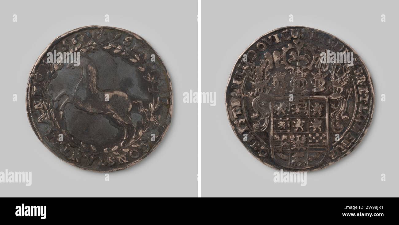 Taler from Brunswijk-Lüneburg-Celle by Christian Ludwig, 1656 ,, 1656 ...
