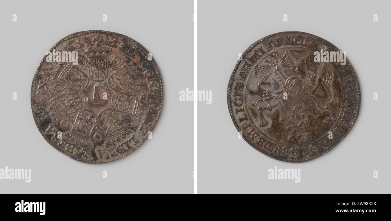 Calculation medal from Utrecht on the peacefulness of the Netherlands ...