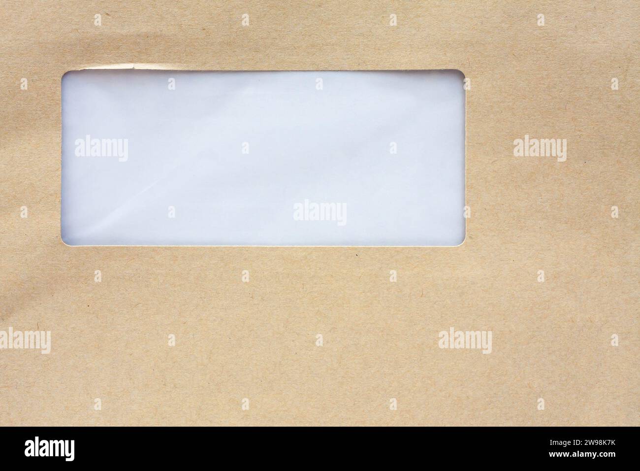 Envelope with window texture background Stock Photo - Alamy