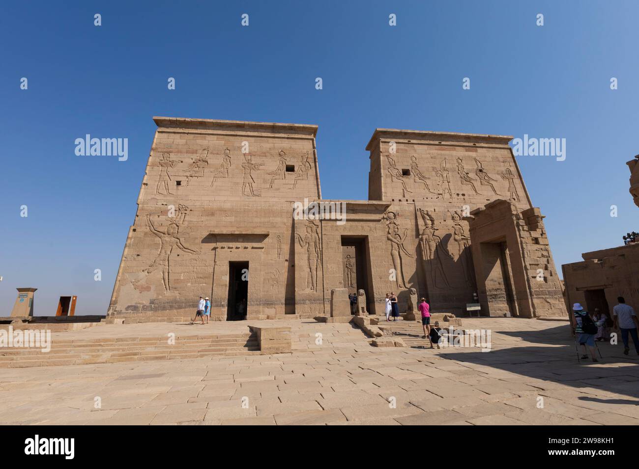 Philae temple complex, Aswan, Egypt, North Africa Stock Photo - Alamy
