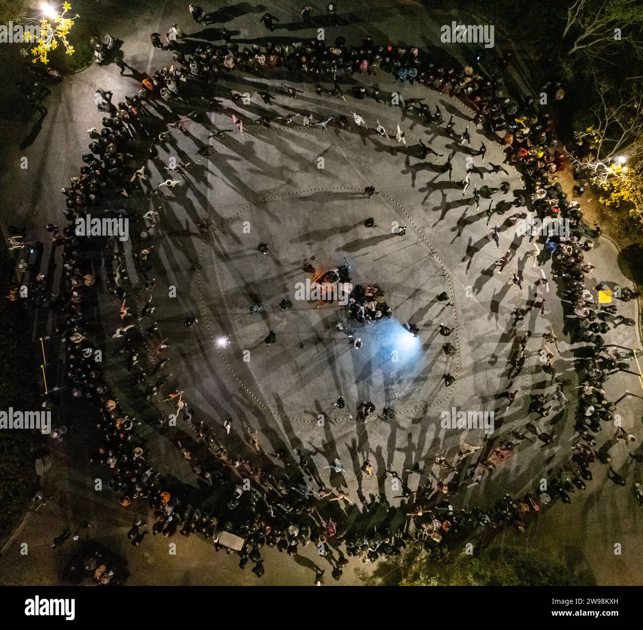 Chengdu. 16th Dec, 2023. This aerial photo taken on Dec. 16, 2023 shows ...