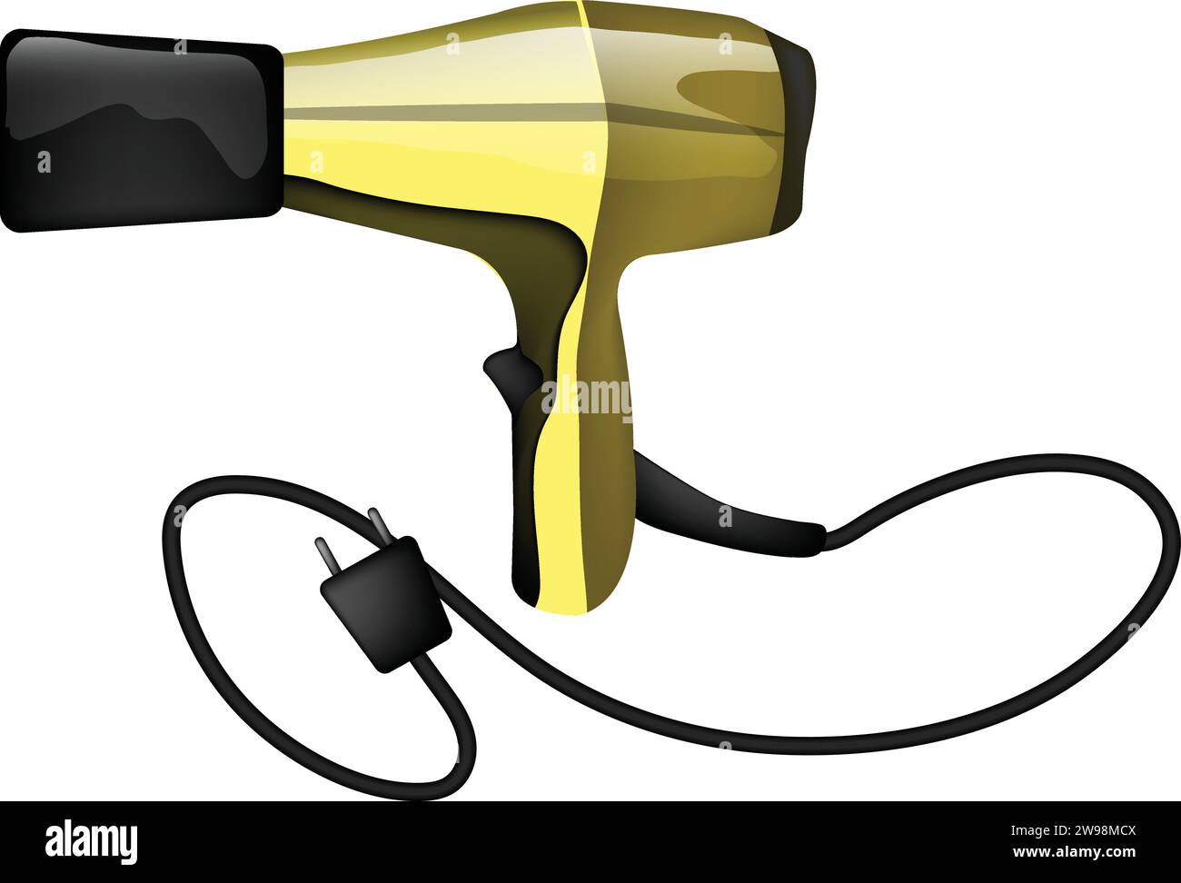 Electric hair Stock Vector Images - Alamy