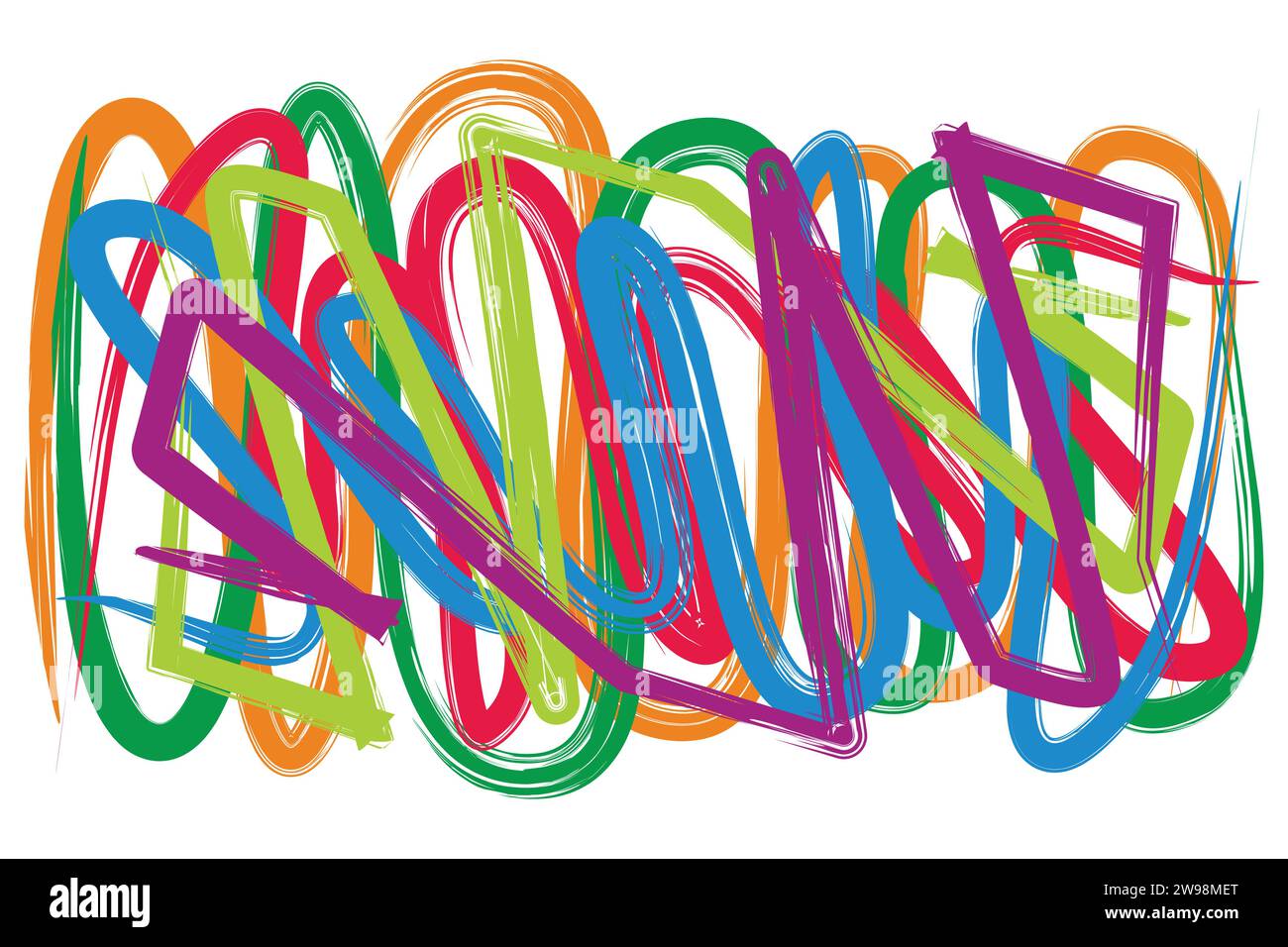 brush colorful rough complicated symbol wallpapaper background vector ...