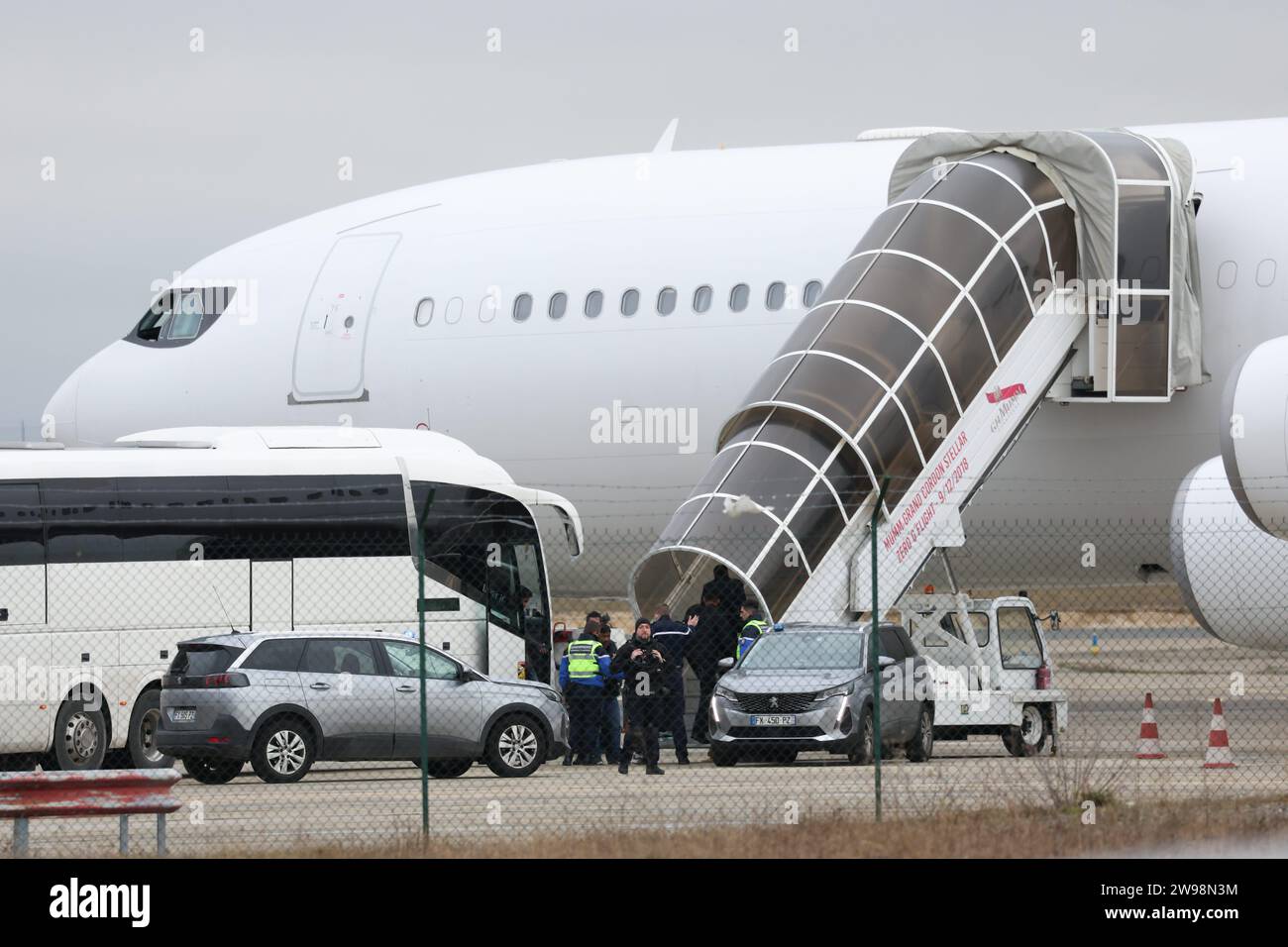 Vatry, France. 25th Dec, 2023. © PHOTOPQR/L'UNION DE REIMS/Remi ...