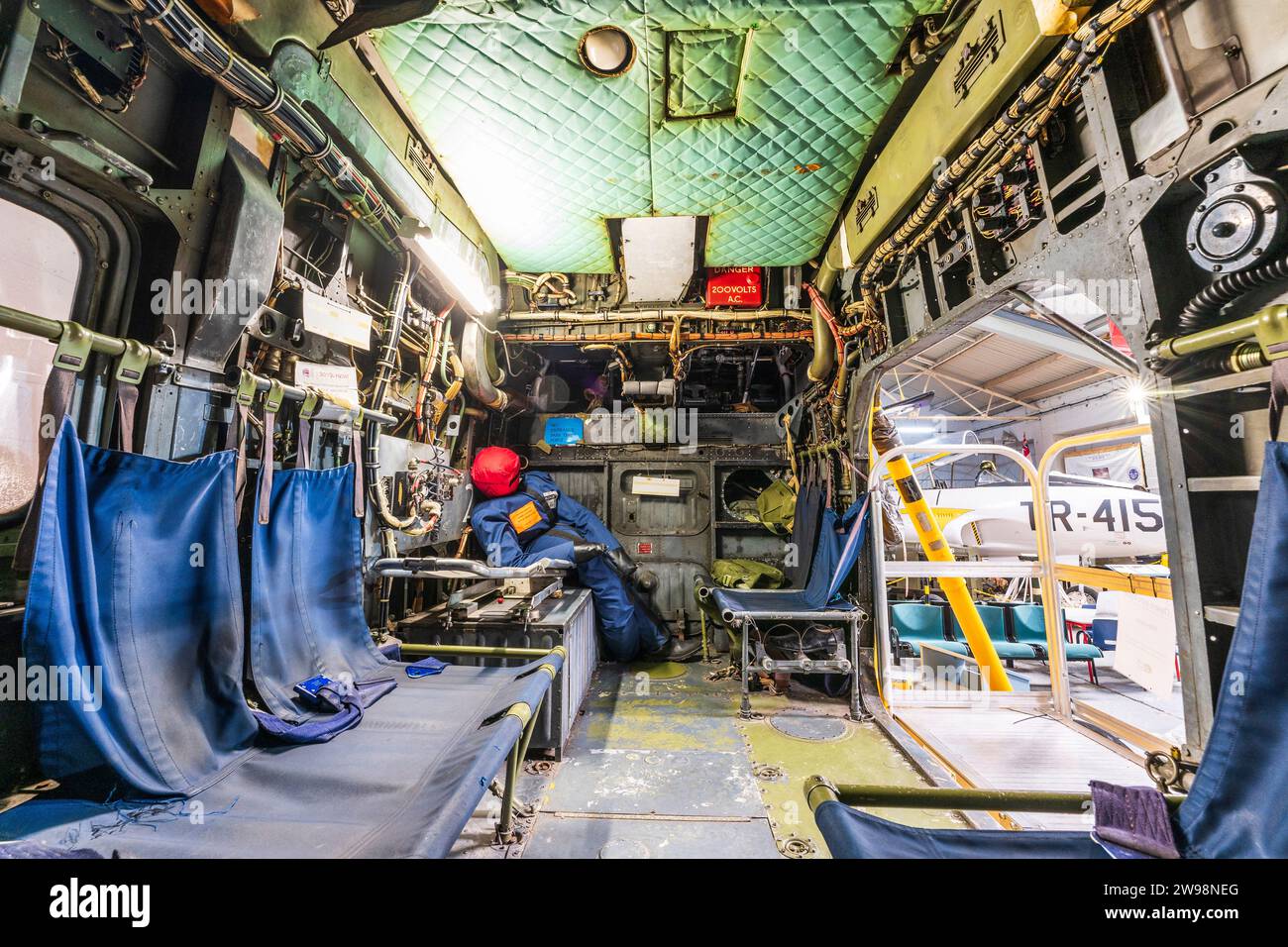 How did the Wessex 2 accommodate more stretchers than either the Sea ...