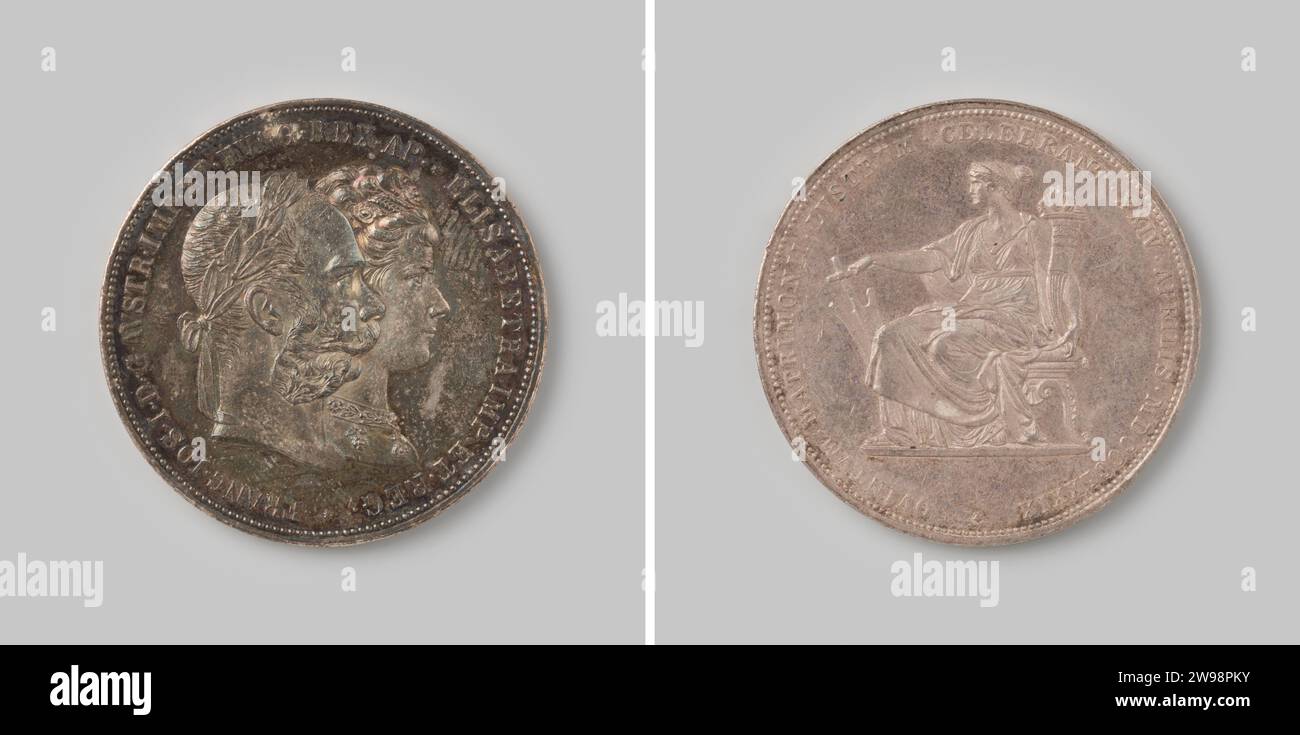 2 guilders from the empire Austria of Franz Joseph, 1879 ,, 1879 coin ...