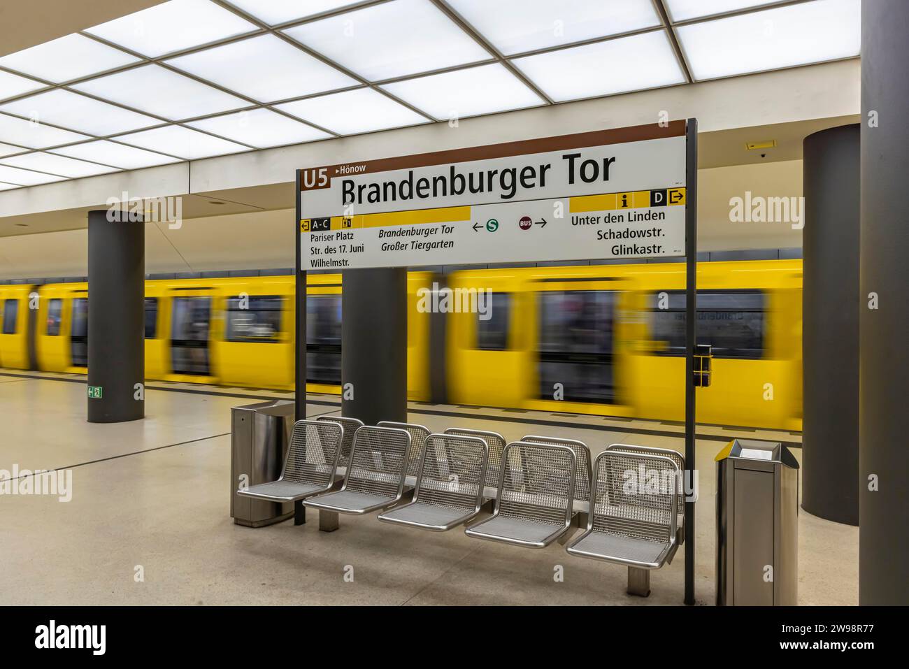 Public transport, local public transport, underground at the ...