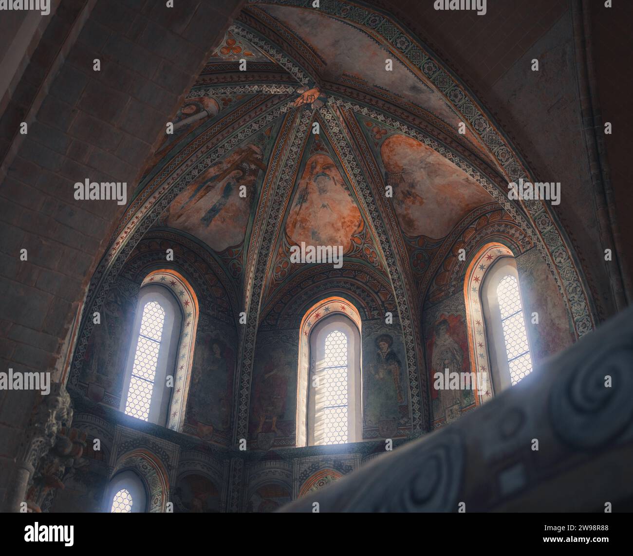 Painted ceiling beams hi-res stock photography and images - Alamy
