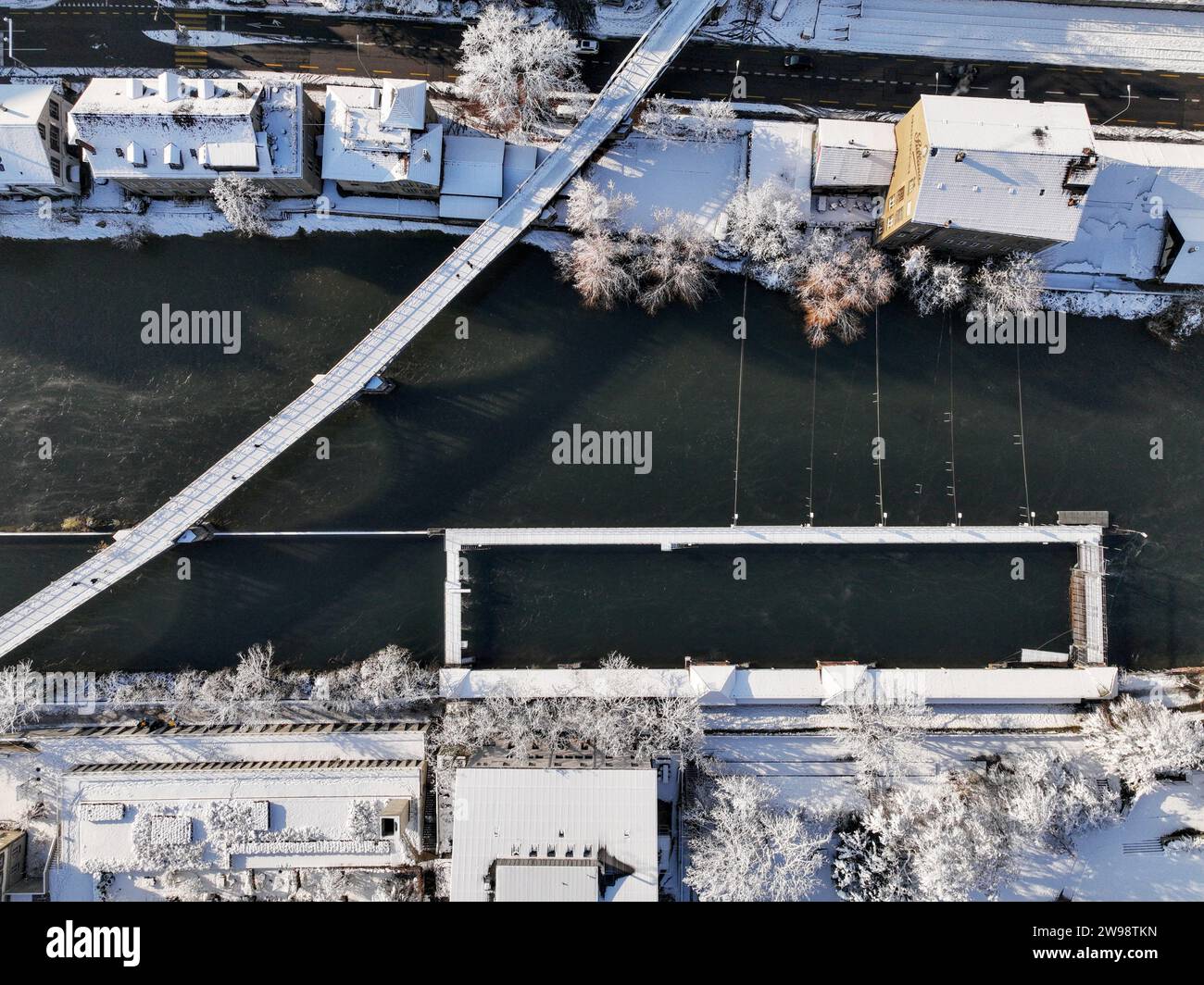 Unterer letten river zurich hi-res stock photography and images - Alamy