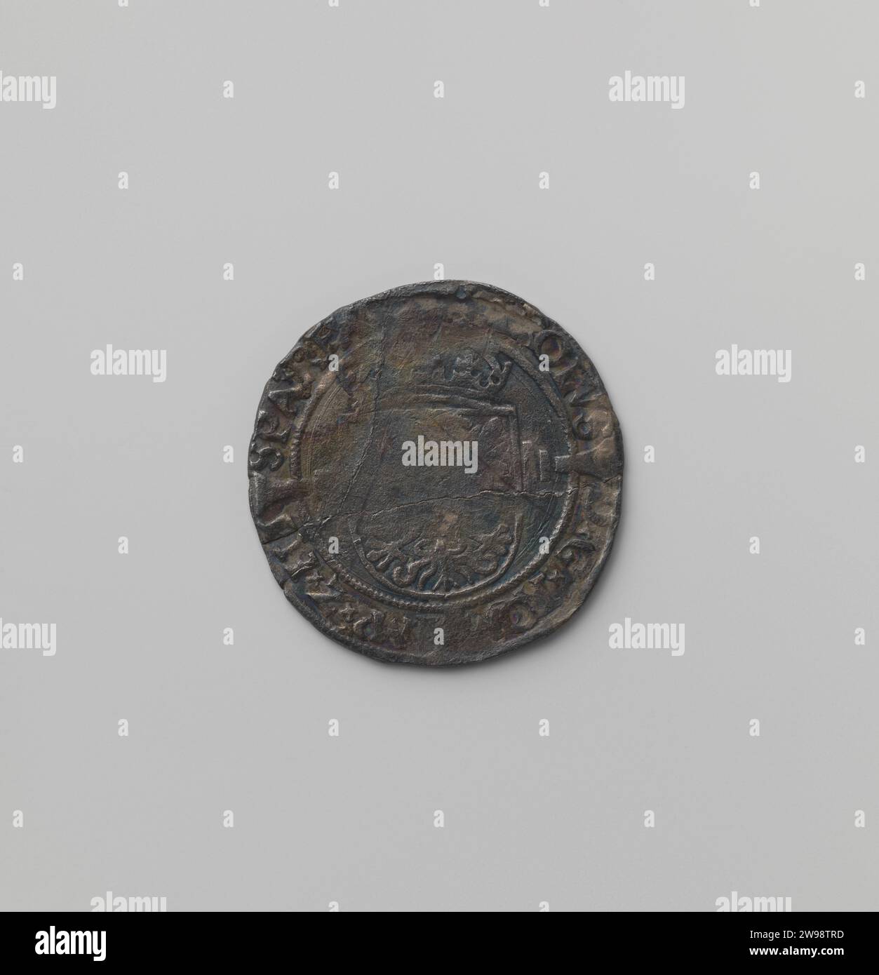 Half Silver Reaal from Brabant van Karel V, 1515-1555 ,, 1521 - 1555 ...