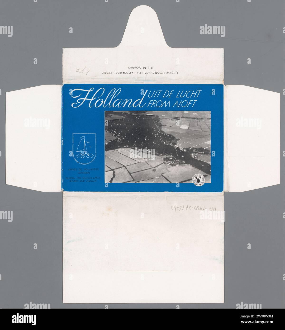 Holland from the sky. Along the Dutch waters., Photo technical and ...