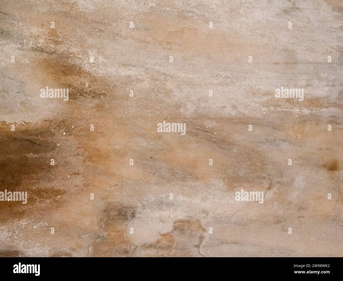 Marble surface in St. Mark's Cathedral in Venice in white and beige ...