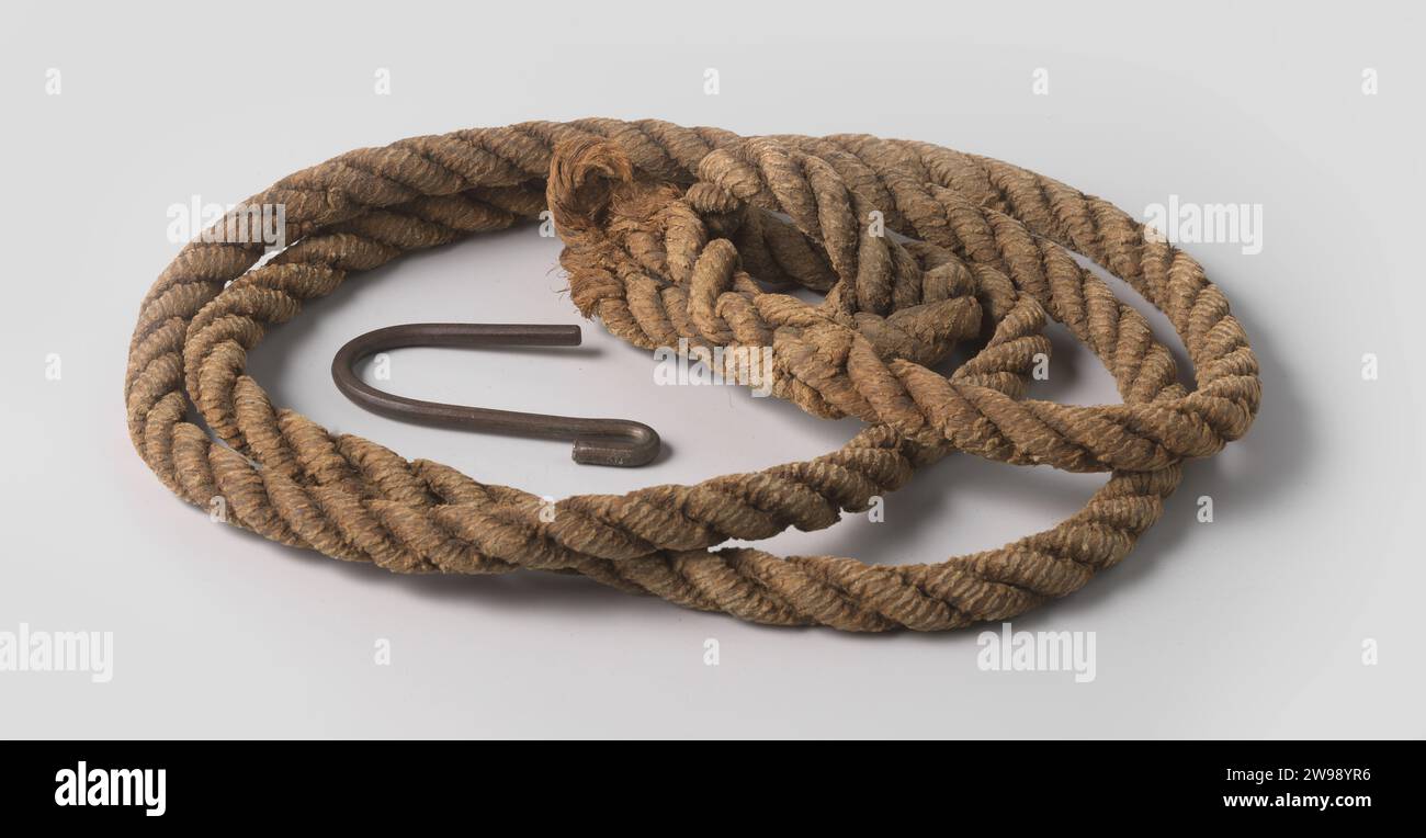 Rope and hook from Anchor Buoy, George Stebbing, c. 1820 - c. 1840 ...