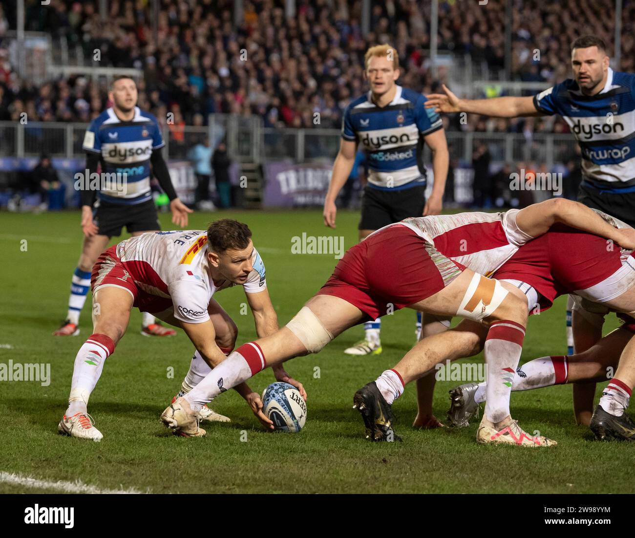 Harlequins Danny Care in action during the Bath Rugby vs Harlequins ...