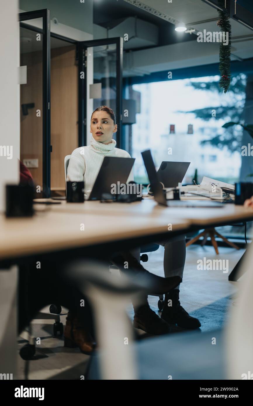 Diverse business team planning financial growth and marketing strategy ...