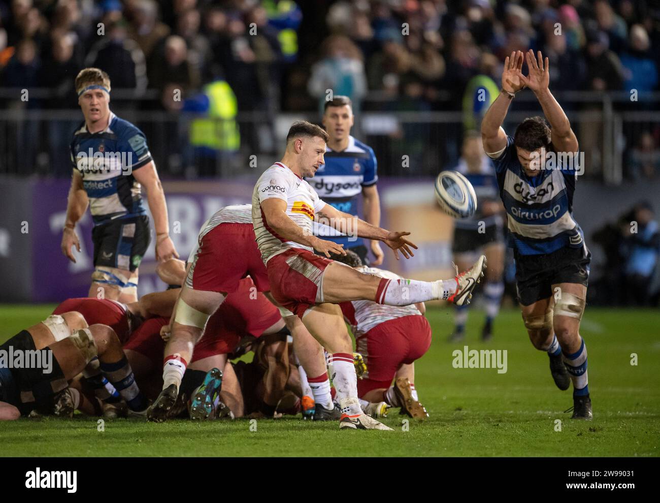 Harlequins Danny Care in action during the Bath Rugby vs Harlequins ...