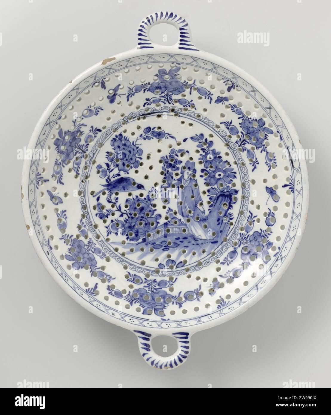 Fish strainer, anonymous, c. 1740 - c. 1780 Fish vest from Faience ...