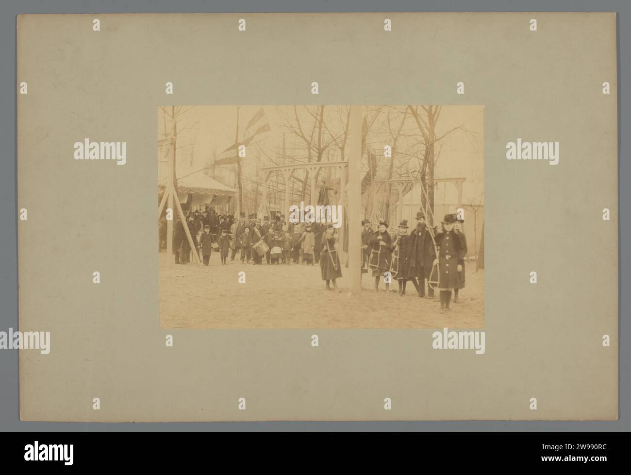 April parties 1887: Children's Games, Albert Greiner, 1887 photograph ...