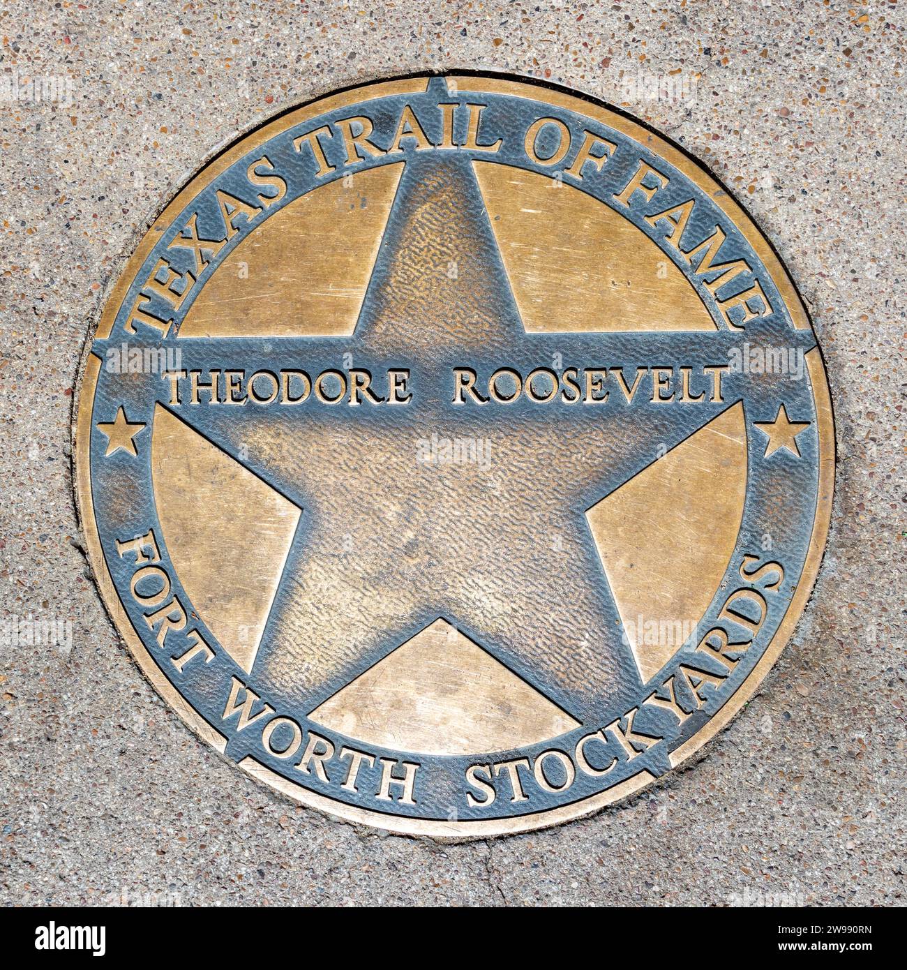Fort Worth, Texas - November 5, 2023: texas trail of fame honors ...