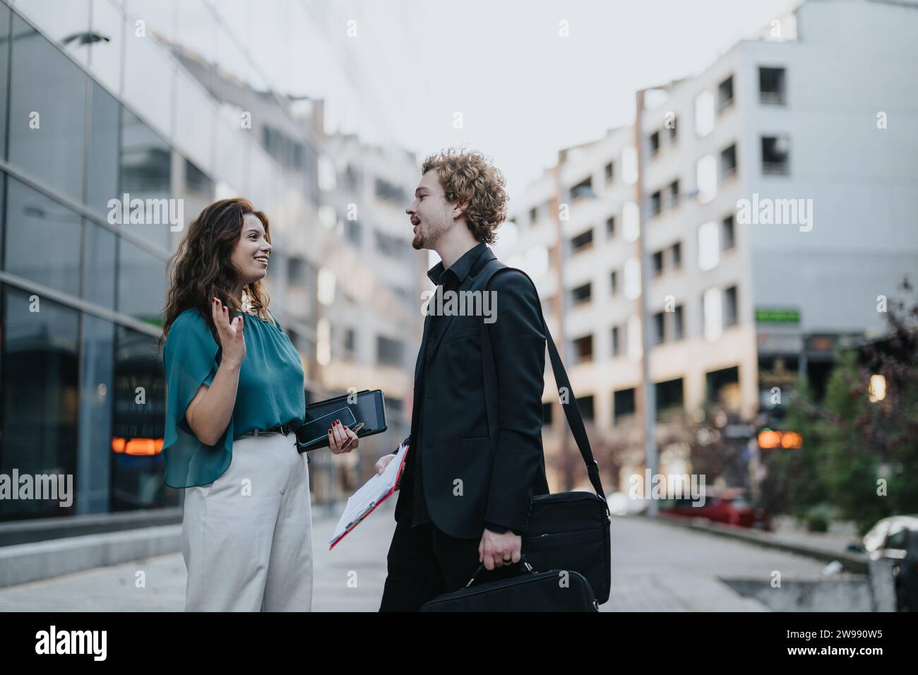 Successful Business Executives Discussing Growth Strategies in Urban ...