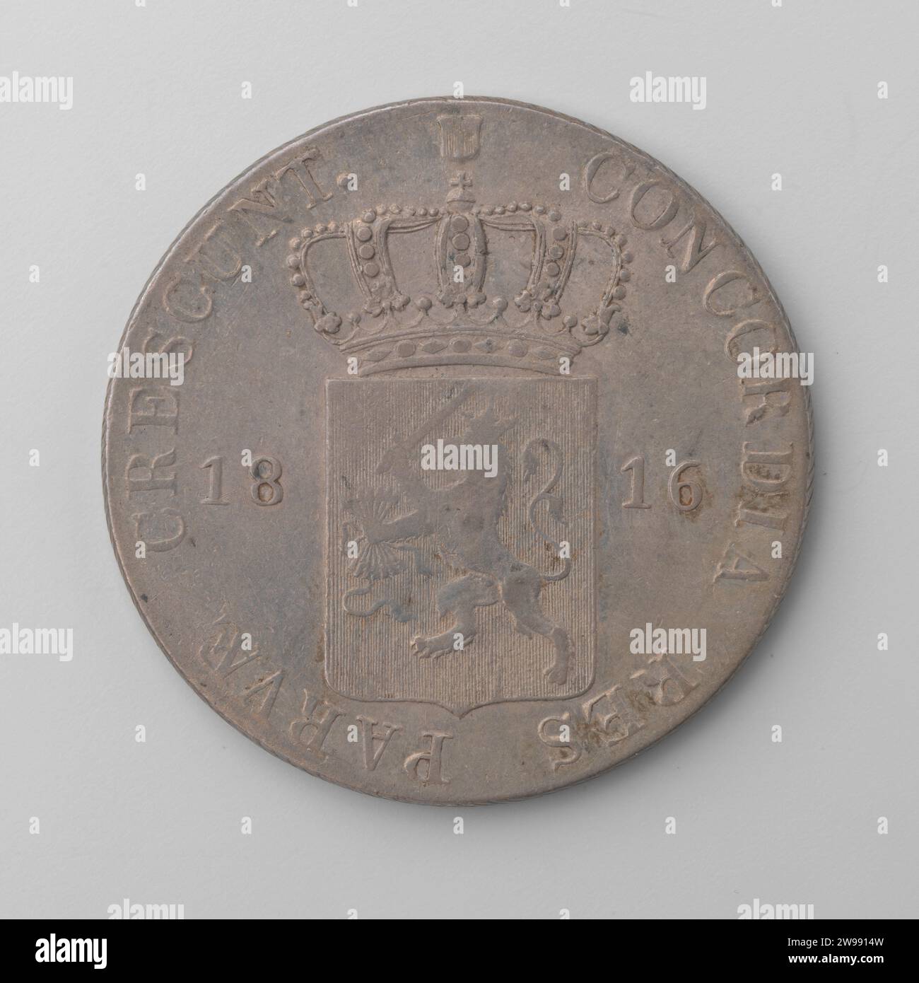 Dutch Silver Dukaat, 1816, Willem I (King of the Netherlands), 1816 ...