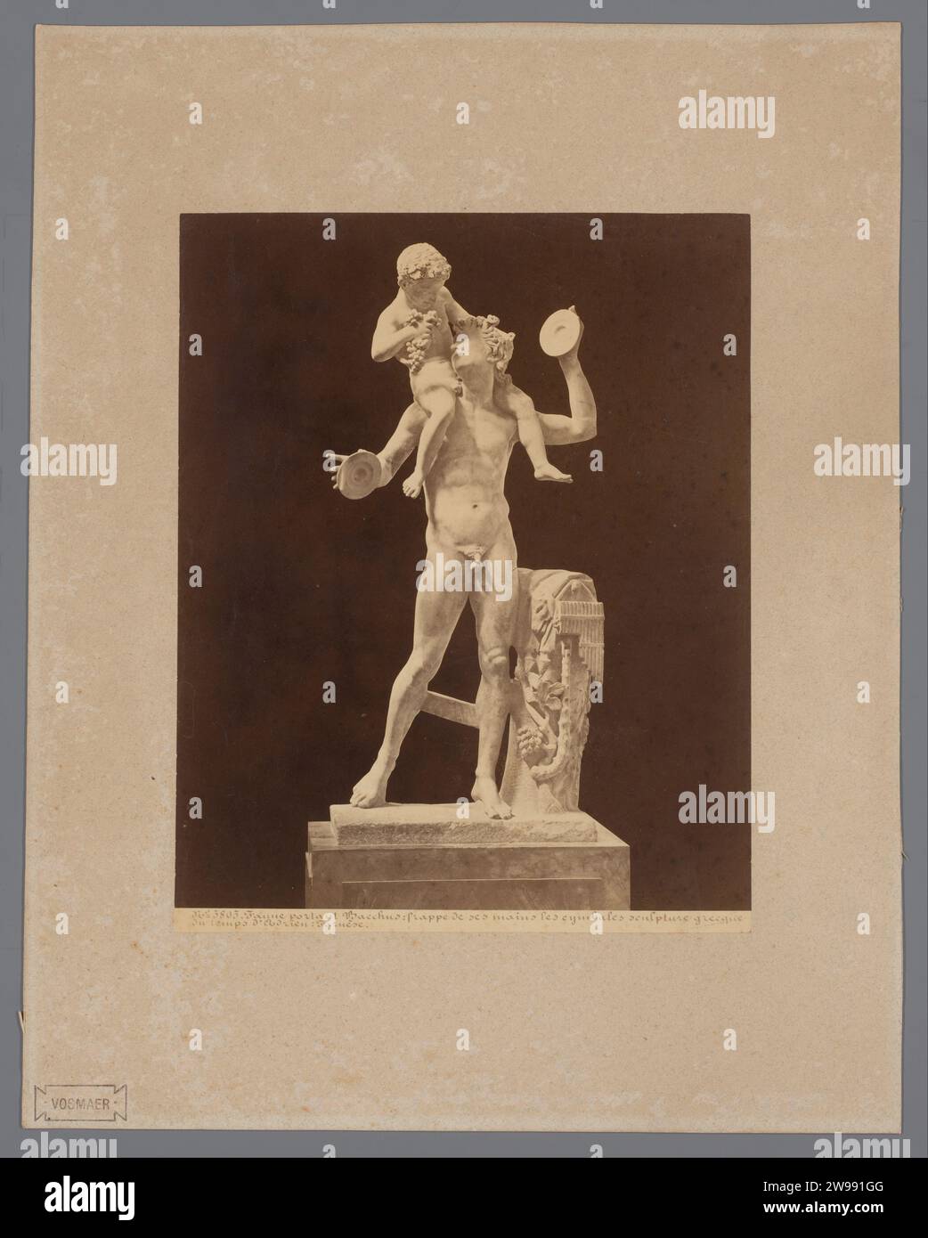 Sculpture of a faun that Bacchus wears in the Farnese collection in ...