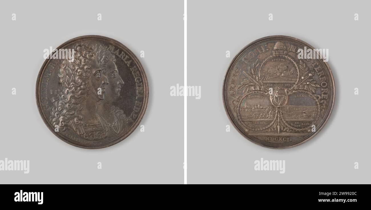 Athlone, Galway and Sligo taken by Willem III, Jan Meltzing (I), 1691 ...