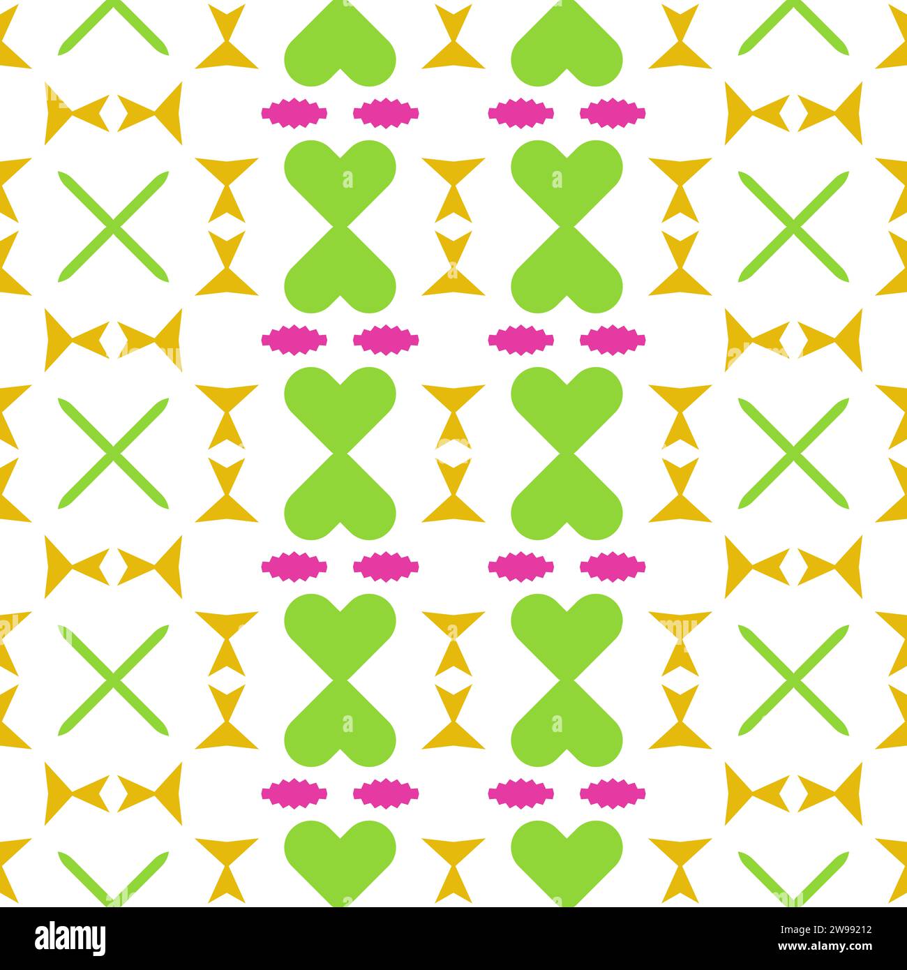 A Vibrant And Abstract Pattern Composed Of An Array Of Shapes And Colors In Various Sizes