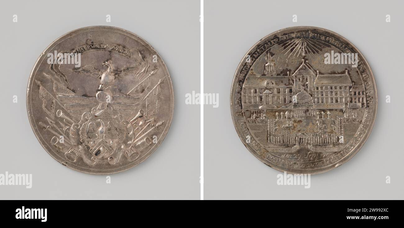 Inauguration in Batavia by Pieter Albert van der Parra as governor of ...