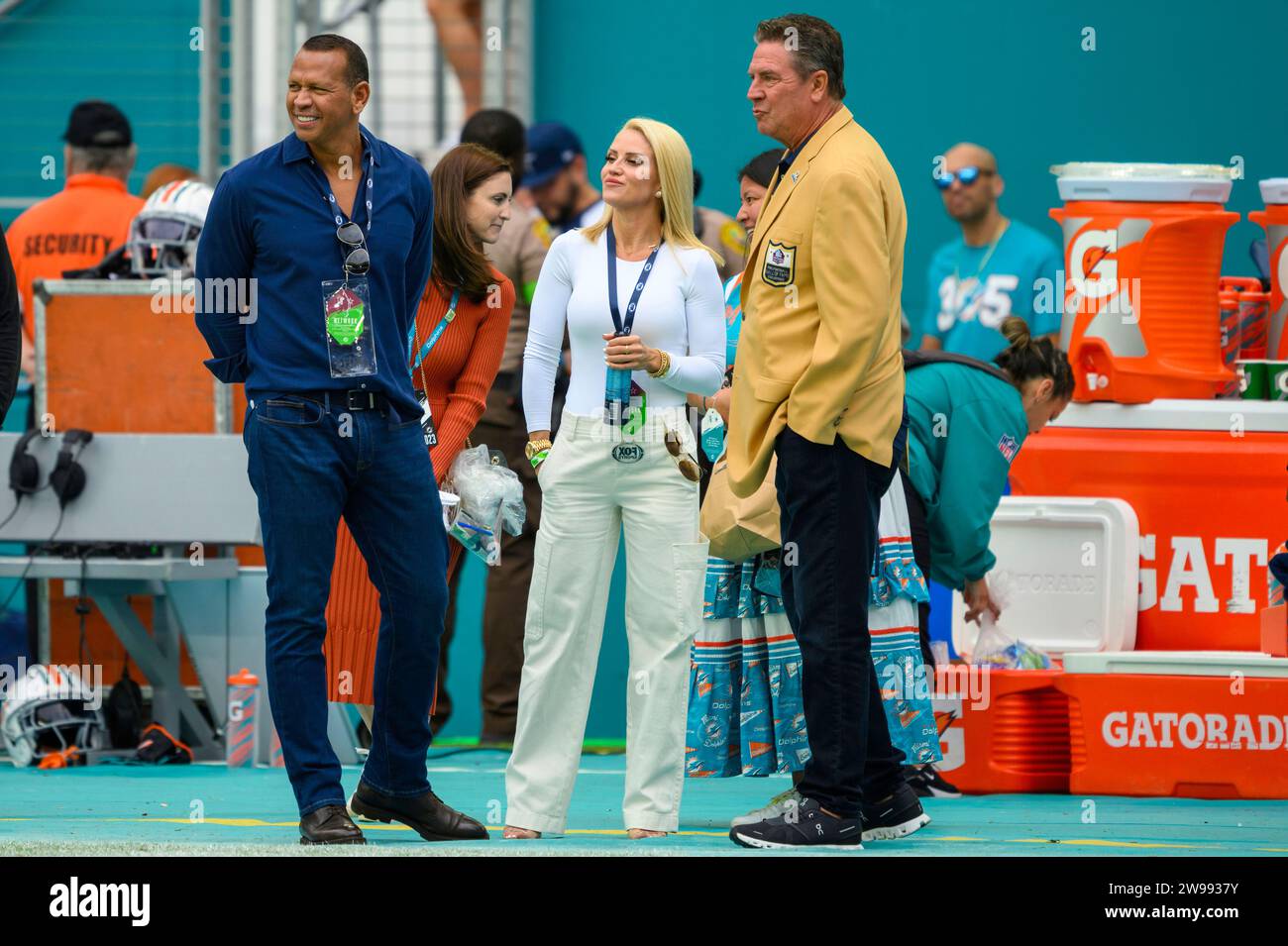 From left, Alex Rodriguez, his girlfriend Jaclyn Cordeiro and Dan ...