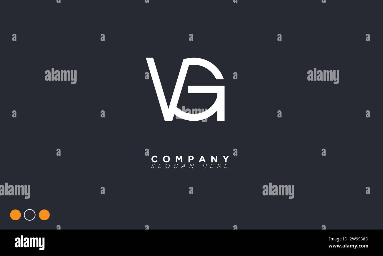 VG Alphabet letters Initials Monogram logo Stock Vector Image & Art - Alamy